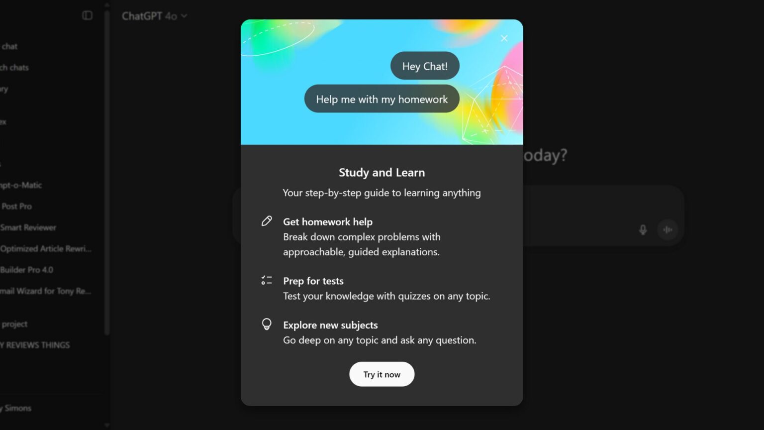 ChatGPT Study Mode Review: Who Needs College Anymore? - Tony Reviews Things