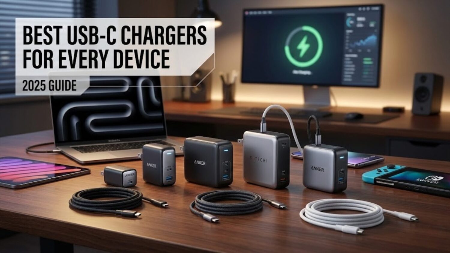 The Best USB-C Chargers for Every Device (2025) - Tony Reviews Things